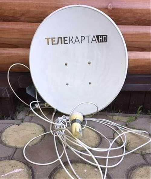 Антенна спутниковая Телекарта +ресивер CHD-04/CX