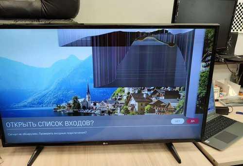 Телевизор lg 43uh610v