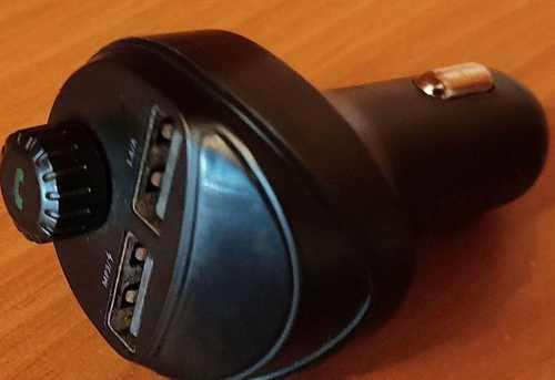 FM трансмиттер автомобильный Bluetooth USB