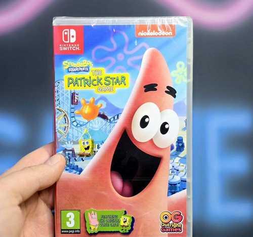 Patrick Star Game Картридж для nintendo switch