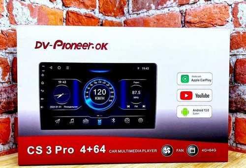 Android магнитола 2+32/4+64 Pioneer CS3 Pro 4G+sim
