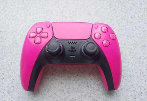 Sony PS5 розовый геймпад