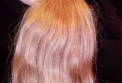 Блонд волна новые люковые волосы натуральные
