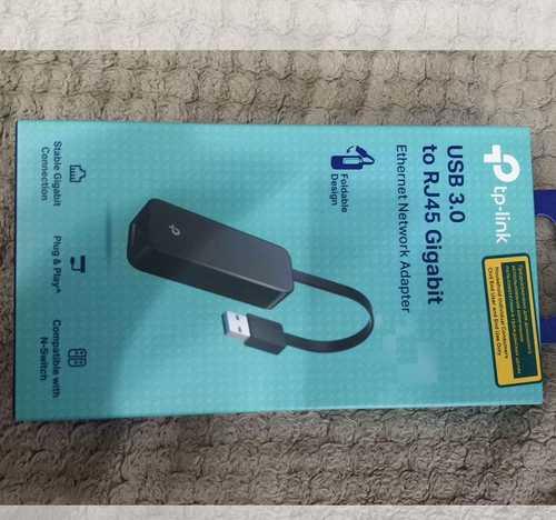 Сетевой адаптер Gigabit TP-link UE306 USB 3.0