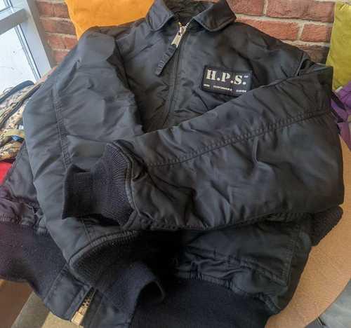 Бомбер alpha industries cwu 45 черная hps