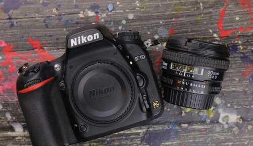 Nikon D750 Body + Nikon 20mm f/2.8D AF Nikkor