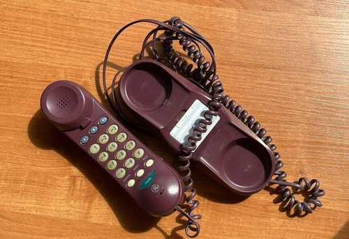Стационарный Телефон проводной с кнопками