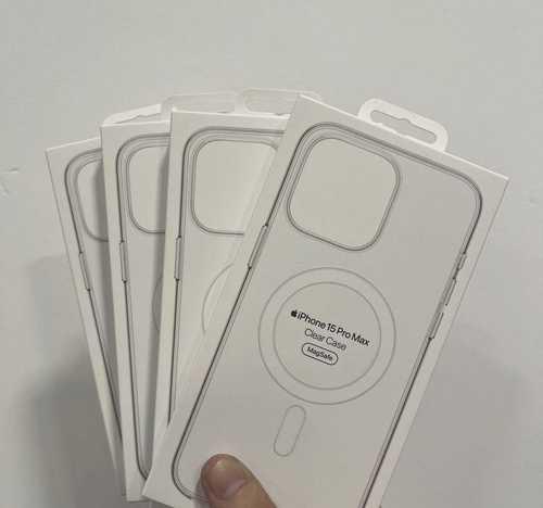 Чехол Apple Clear Case для iPhone 15 Pro Max