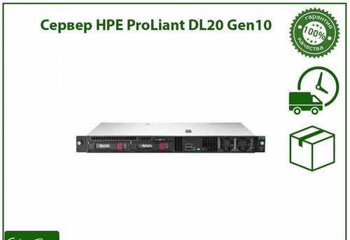Сервер HPE ProLiant DL20 Gen10 (G10)