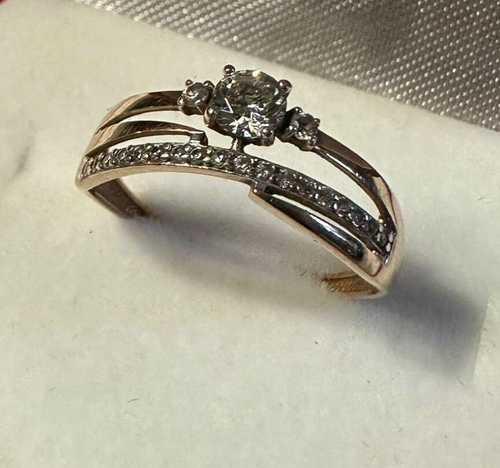 Золотое кольцо 585 1.6 гр