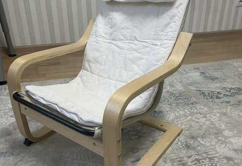 Кресло качалка поэнг IKEA детское