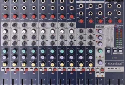 Микшерный пульт soundcraft EFX8