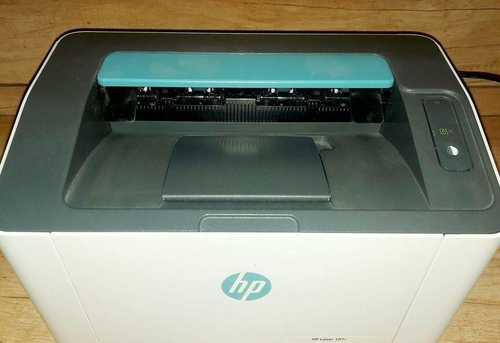 Лазерный ч/б принтер HP Laser 107r, б/у