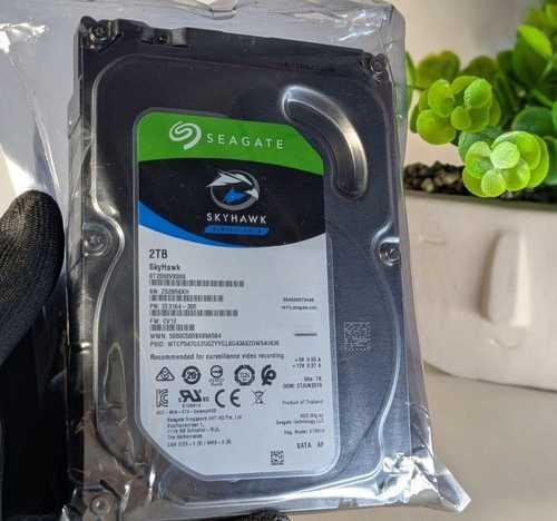 Жёсткий диск Seagate St2000VX008 SkyHawk 2TB