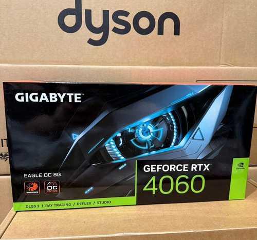 Видеокарта Gigabyte GeForce RTX 4060 eagle OC 8 гб