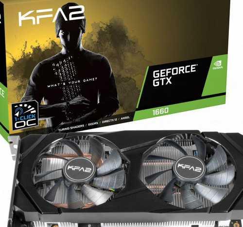 Видеокарта KFA2 GeForce GTX 1660