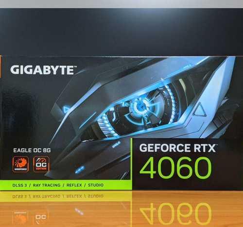 Gigabyte RTX 4060 Eagle OC 8GB. Гарантия