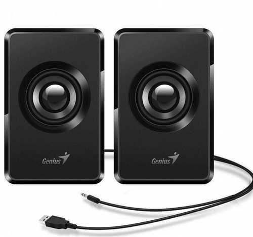 Компьютерные колонки 2.0 Genius SP-U125 Black