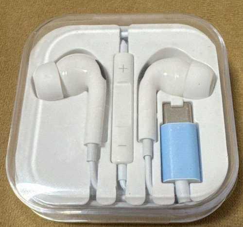 Наушники earpods type c