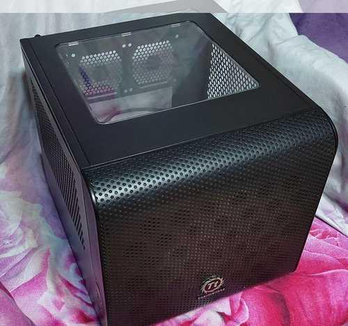 Корпус Thermaltake Core V1 / mini ITX обмен или