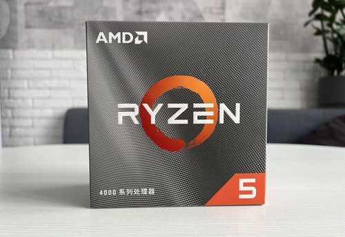 Процессор AMD Ryzen 5 4500 BOX c кулером, новый