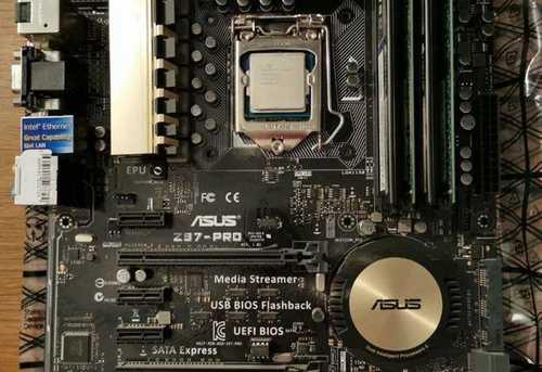 Asus Z97-PRO + i54570 + DDR3 8+16GB