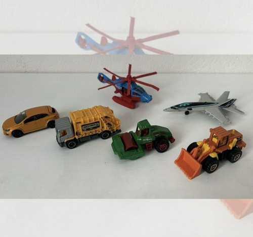 Matchbox машинки 6 шт