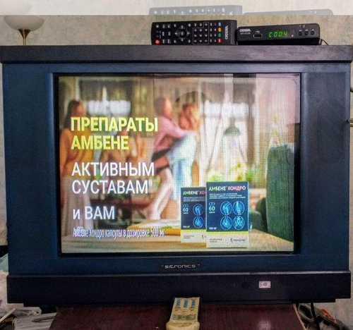 Телевизор б/у с DVB-T, T2 приставкой