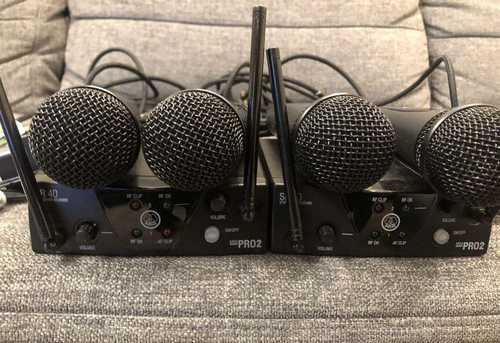 Микрофонная радиосистема AKG SR40 mini pro 2
