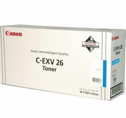 Тонер Canon C-EXV26 Cyan оригинал (пу)