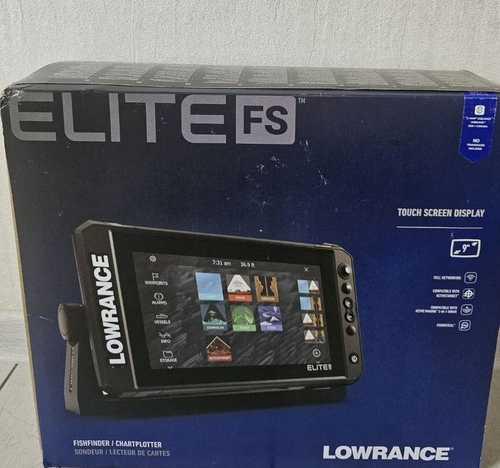 Эхолот lowrance elite 9 fs no Transducer RUS