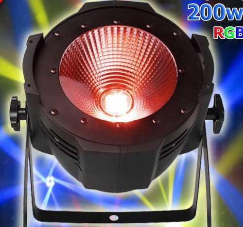 LED Par Cob 200w rgbw