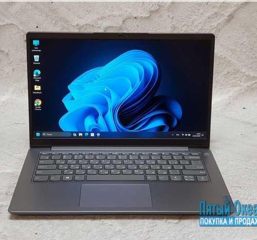 Ультрабук Lenovo 14 FHD, Pentium Gold 7505, 8Gb