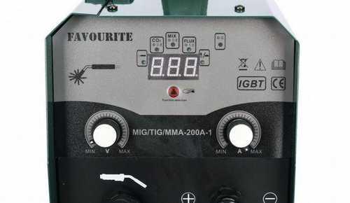 Сварочный favourite MIG/TIG/MMA-200A-1