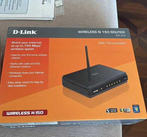 Wifi роутер D-Link wireless N 150 dir 300