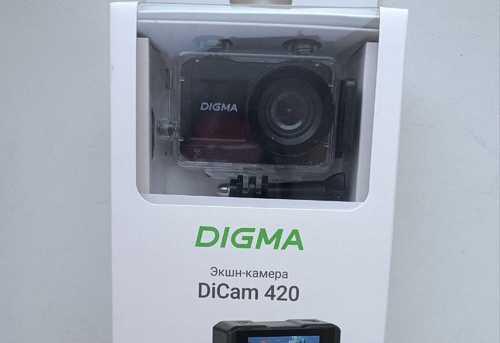 Экшн-камера Digma DiCam 420 4K, WiFi