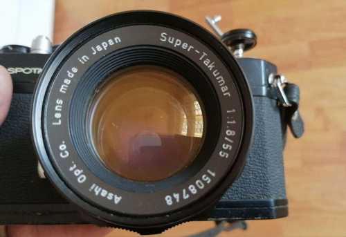 Pentax spotmatic SP пленочный фотоаппарат