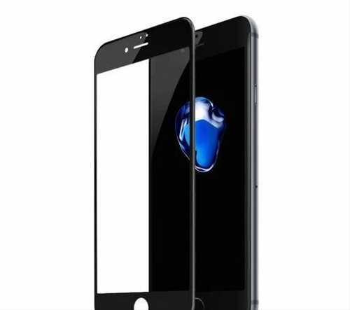Защитное стекло 5D iPhone 7/8 Plus Черный