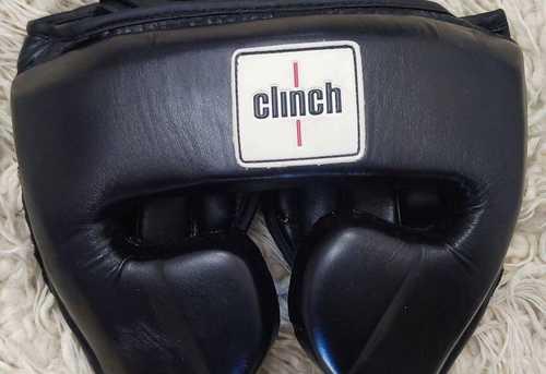 Шлем боксерский Clinch закрытый C132 черный размер