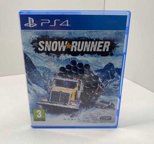 Игровые диски. Sony Playstation 4 SnowRunner