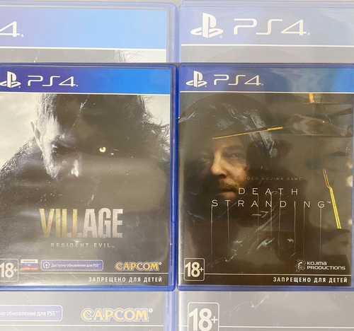 Resident Evil, Death Stranding для PS4