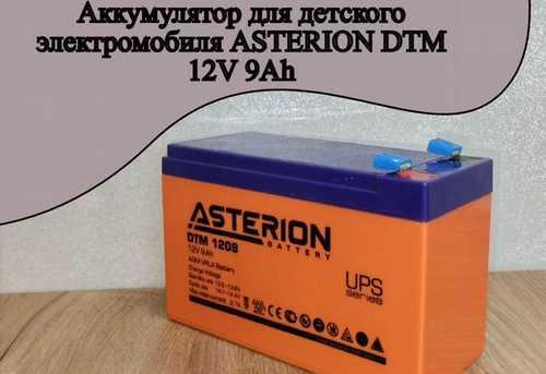 Аккумулятор Asterion DTM 12V 9Ah