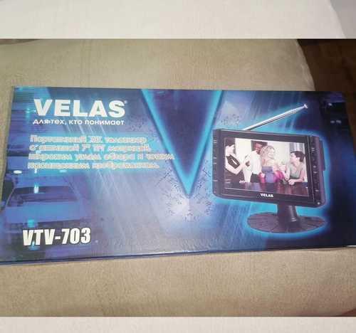 Портативный ЖК телевизор Velas VTV - 703