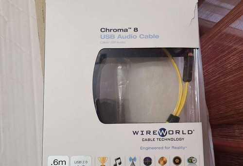 Wireworld Chroma 8 USB 2.0 A-B 0.6м