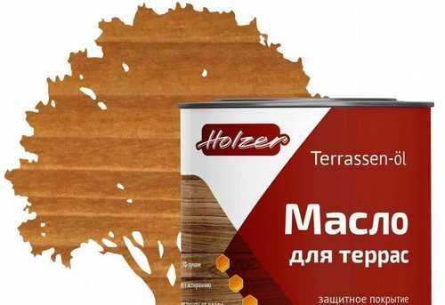 Масло защитное для террас Хольцер Террасен ол коле