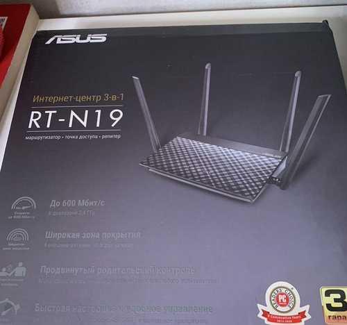 Wi-Fi роутер Asus Rt N19