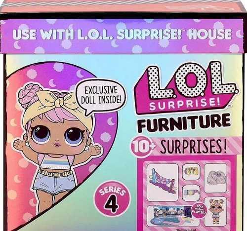 Игровой набор LOL Surprise Furniture Dawn новый