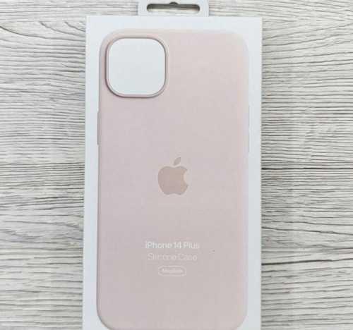 Чехол Apple Silicone Case iPhone 14 Plus розовый