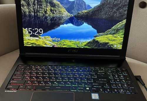 MSI GS63