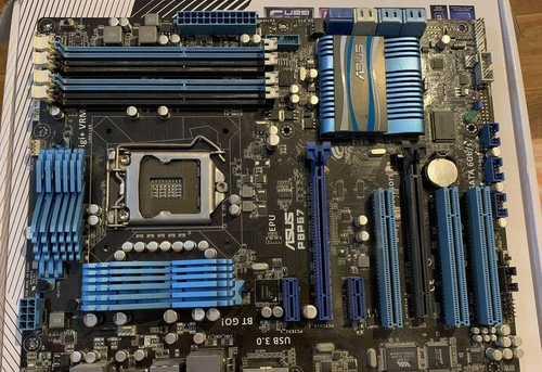 Материнская плата Asus P8P67. LGA1155